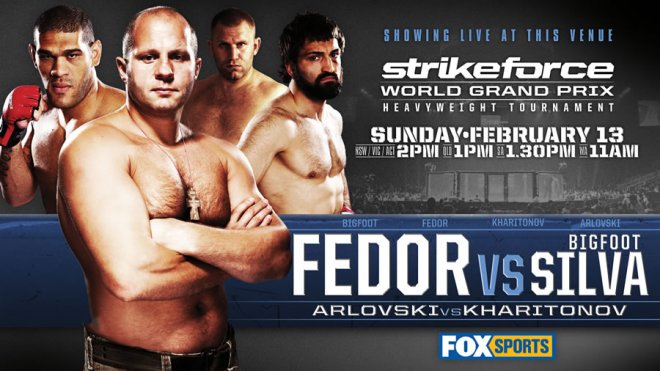 Videos Strike Force Fedor Vs Silva"Bigfoot" | SpaceBoxing