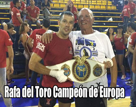 Rafa Del Toro Campeon De Europa | SpaceBoxing