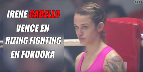 Irene Cabello Vence En Rizin Fighting World Grand Prix 2017 En Fukuoka ...